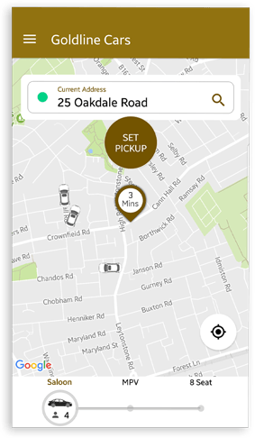 London's Premier Minicab Service | Minicabs in London - Goldline Cars